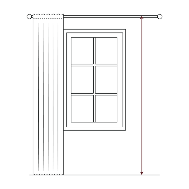 Easily measure for new curtains | Bemz